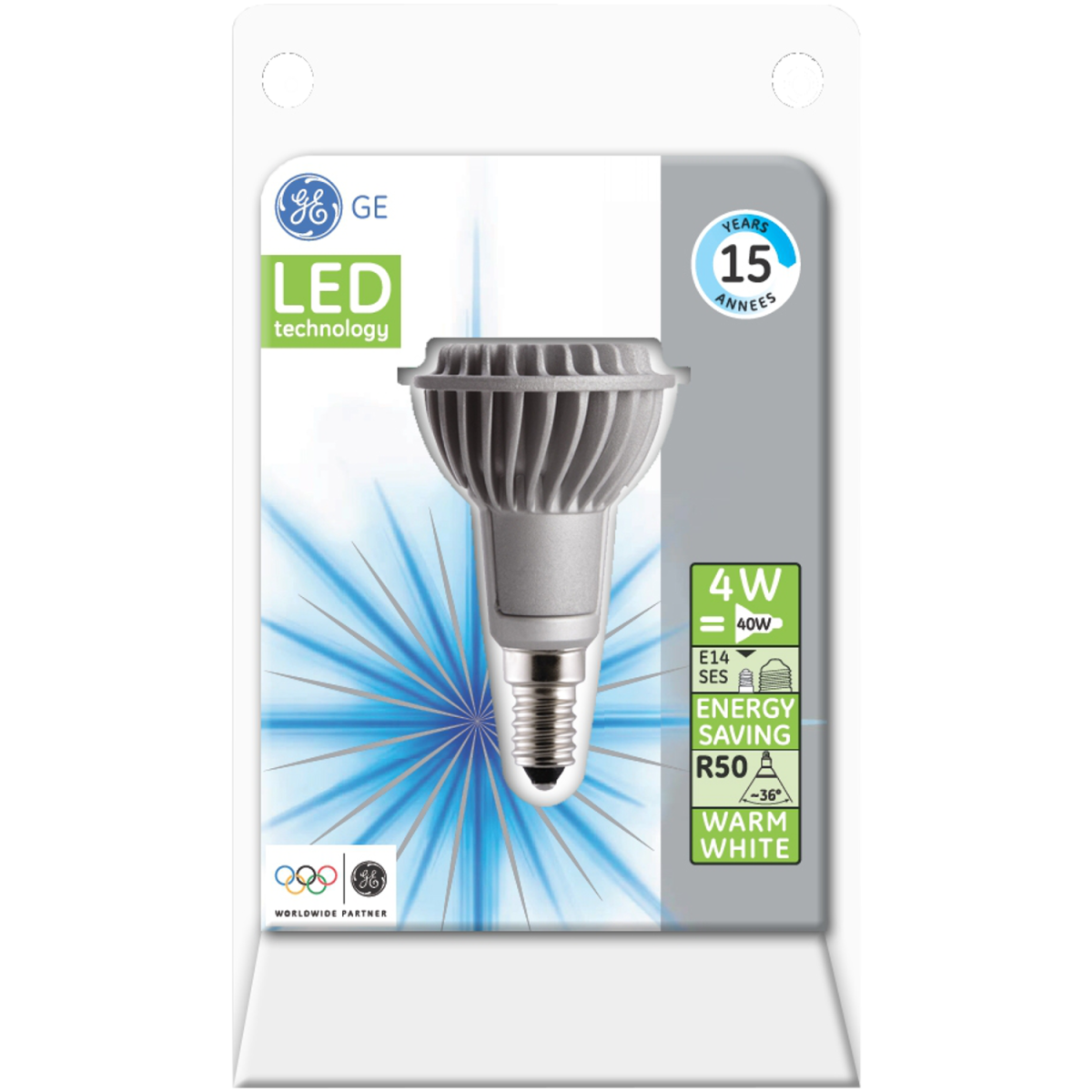 GE led 4w r50 e14 blister - Izzó, fénycső - Világítás, lámpa