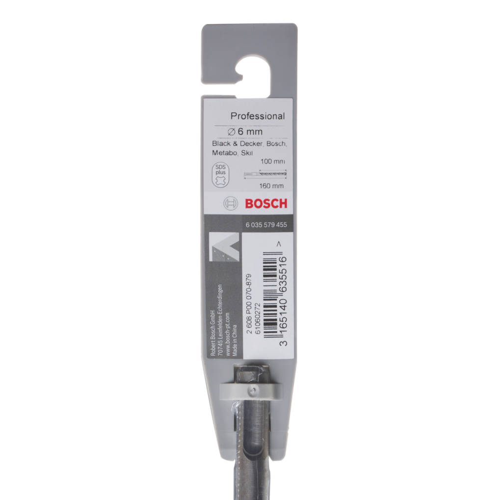 BOSCH SDS PLUS PROFI FÚRÓ 6X100X160MM - Fúró, csavarozó, véső