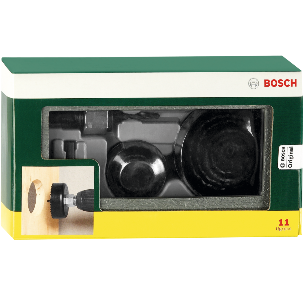 Bosch körkivágó készlet 11db 22-68mm - Fűrész, gyalu, maró