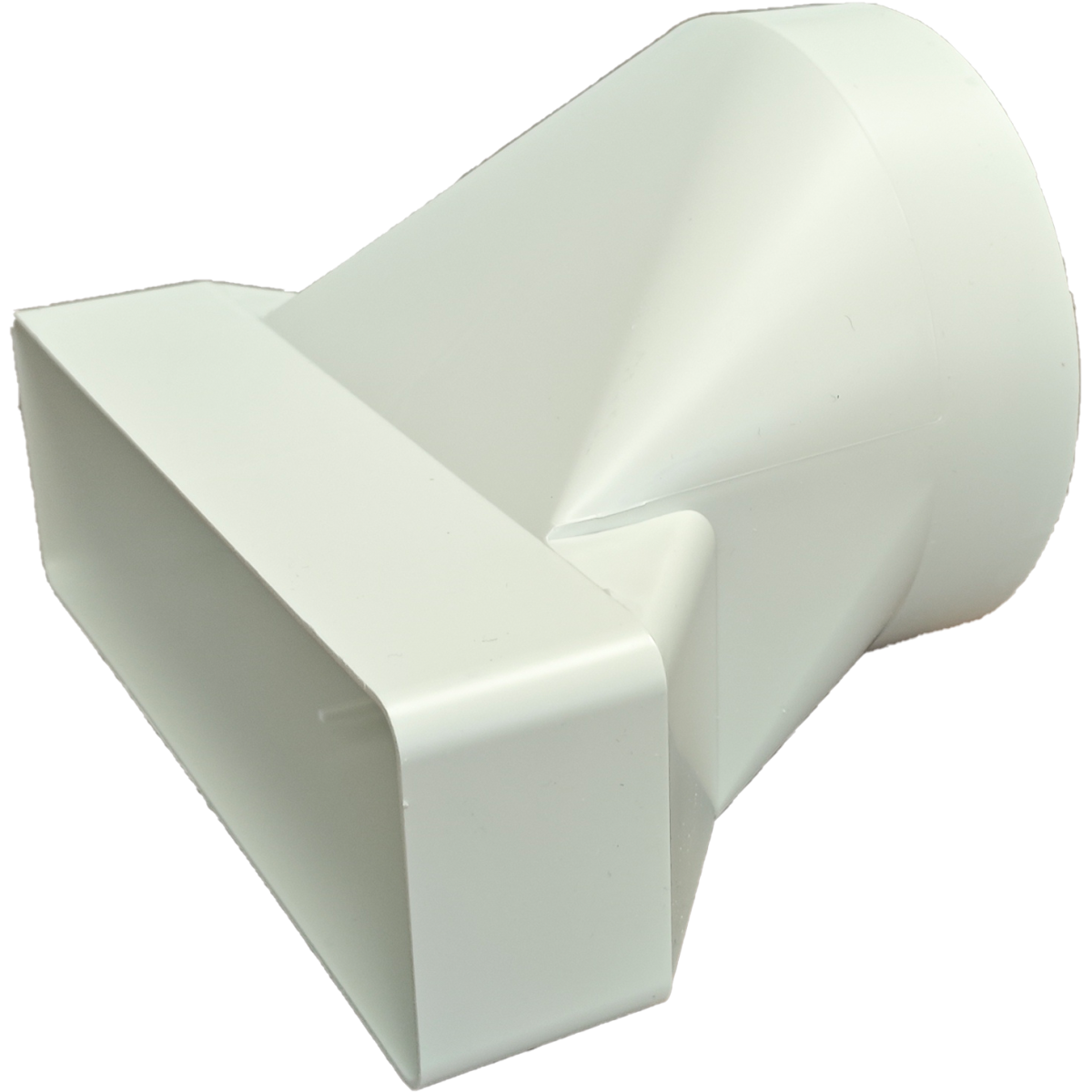 Vents átalakító lapos-kerek csatorna 110x55mm 100mm átmérő