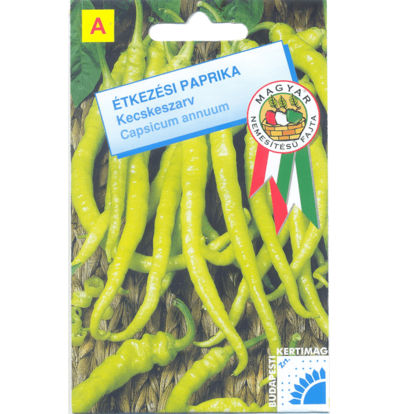 Kertimag paprika kecskeszarv magyar fajta a - Növénymag - Növény