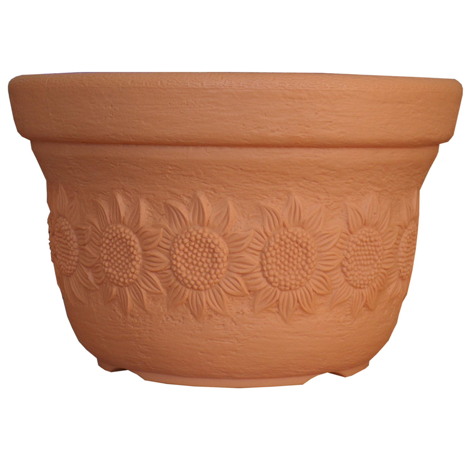 Sunny műanyag cserép 40 cm Terra - Virágcserép - Növényápolás