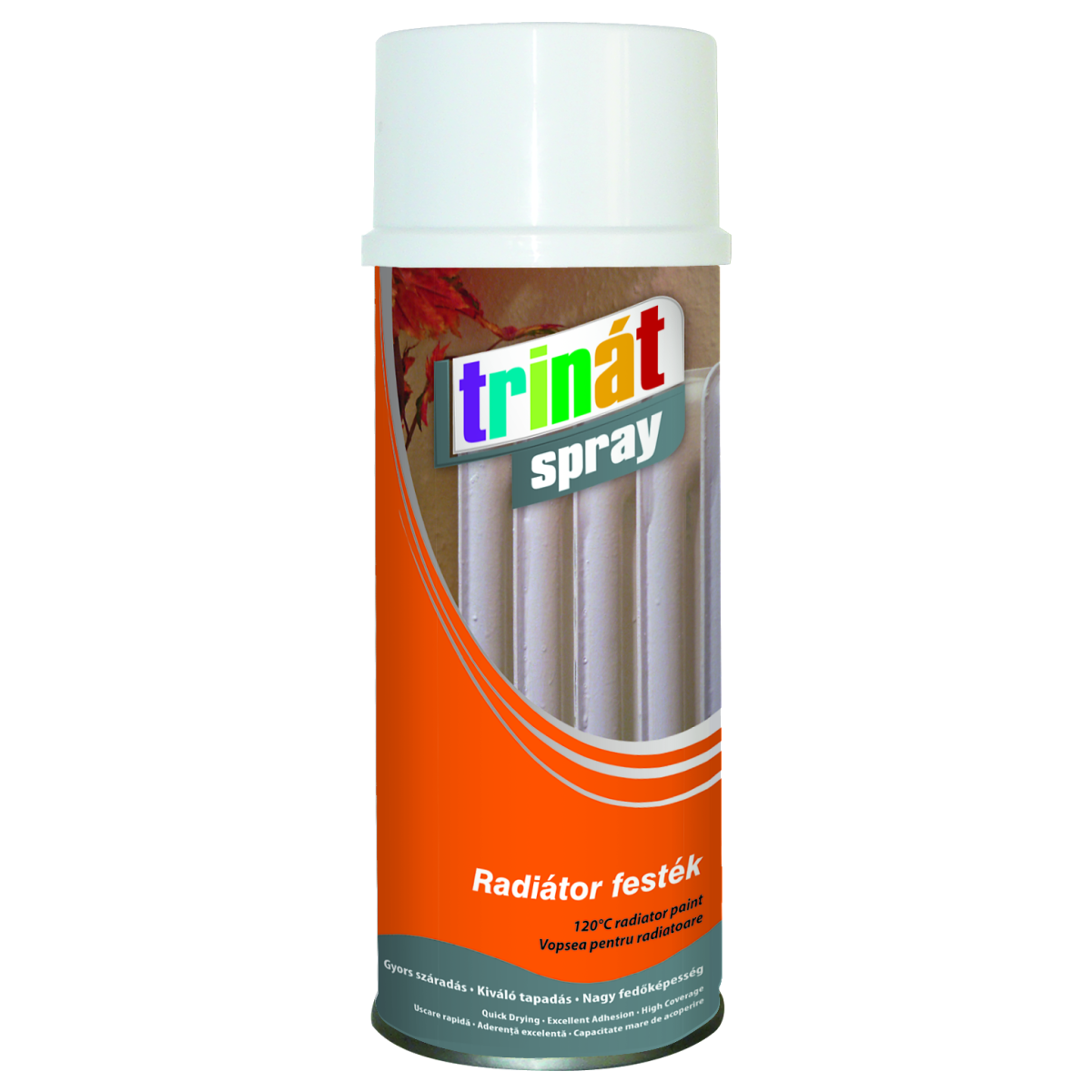 Trinát spray radiátor festék fehér 400ml - Festék spray