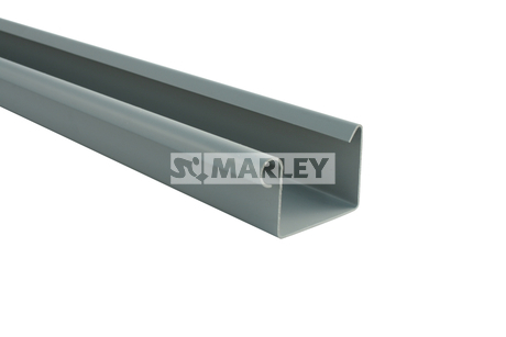 MARLEY SIMPLEX ERESZCSATORNA SZÜRKE 3M 70MM - Ereszcsatorna