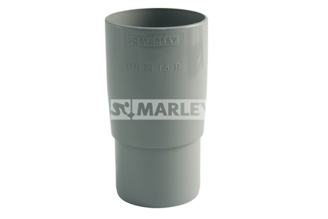 Marley simplex csőkarmantyú 53mm szürke - Ereszcsatorna - Tető
