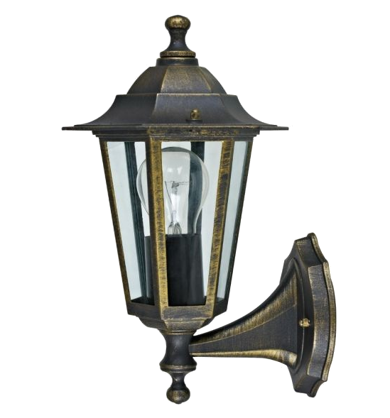 ANCO DORTMUND FALIKAR E27 60W FELFELÉ ÁLLÓ, ANTIK ARANY