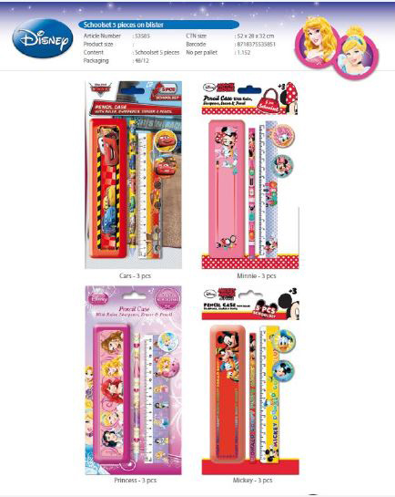 Disney írószer szett 5db Disney