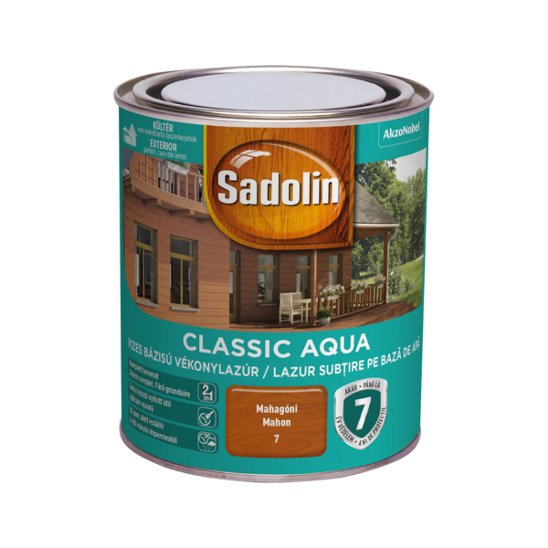 Sadolin classic aqua svédvörös 2.5 l - Lazúr - Festék, lakk,