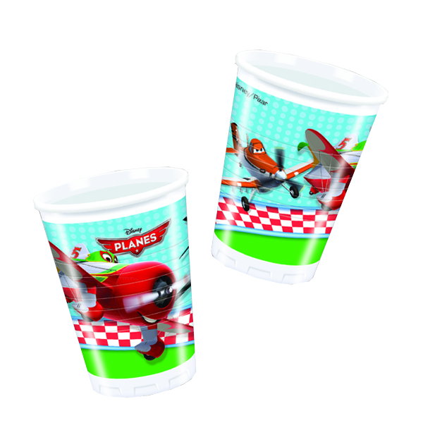 Disney repcsik műanyag pohár, 8 db-os 200 ml - Tálalóedény