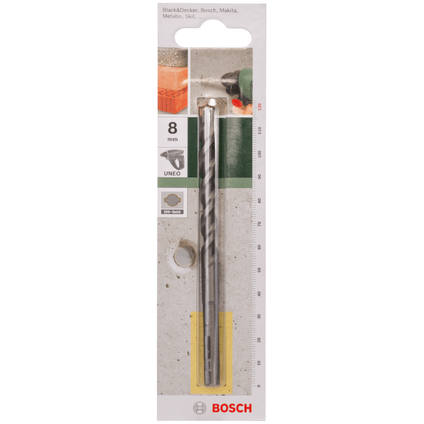 Bosch beton fúrószár sds-quick 8x120mm - Fúró, csavarozó,
