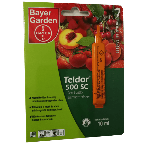 Bayer garden teldor 500 sc 10ml gombaölő felszívódó, rothadás