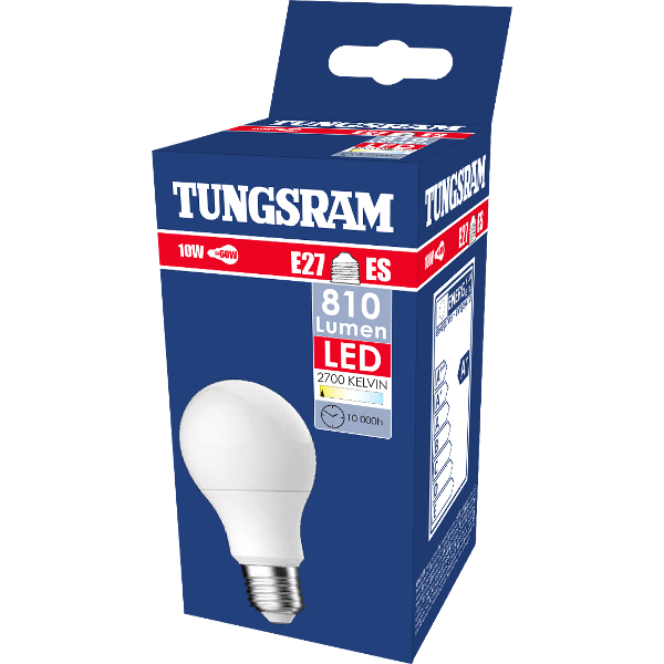 TUNGSRAM LED FÉNYFORRÁS E27 10W - Izzó, fénycső - Világítás,