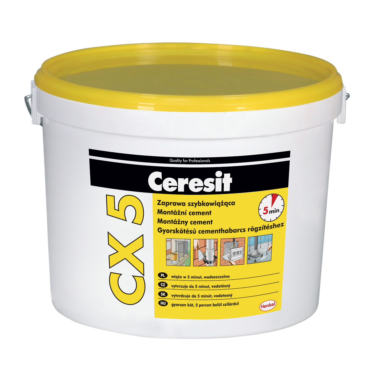 Ceresit cx5 gyorskötésű betonjavító 5kg