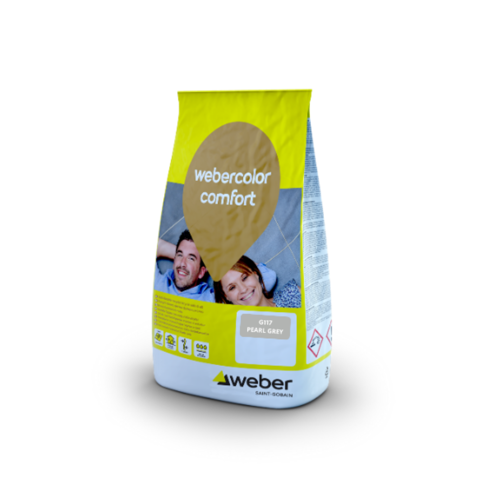 Weber color comfort cementes fugázó pearl grey 2kg