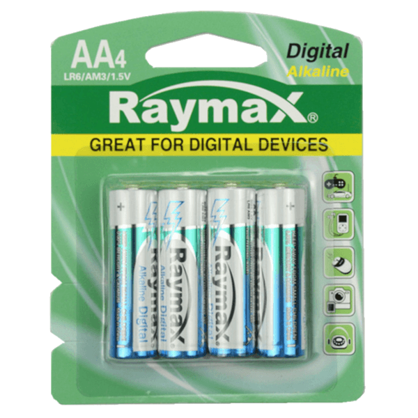 RAYMAX SUPERPOWER ALKÁLI CERUZAELEM AA 1,5V LR6 8DB/CSOMAG - Elem