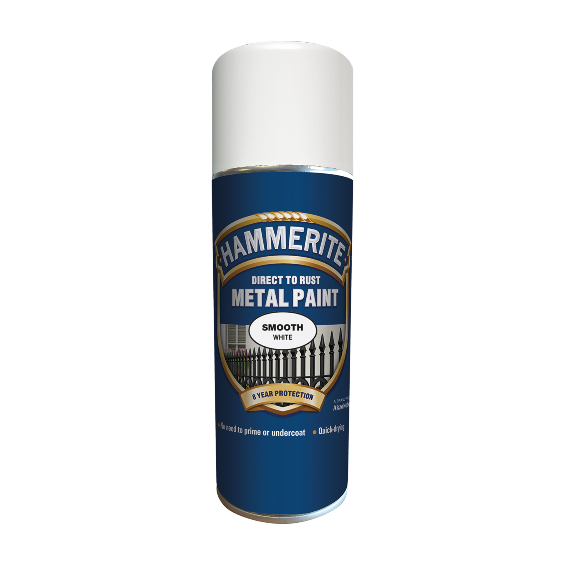 Hammerite spray fényes festék 400ml fehér - Festék spray