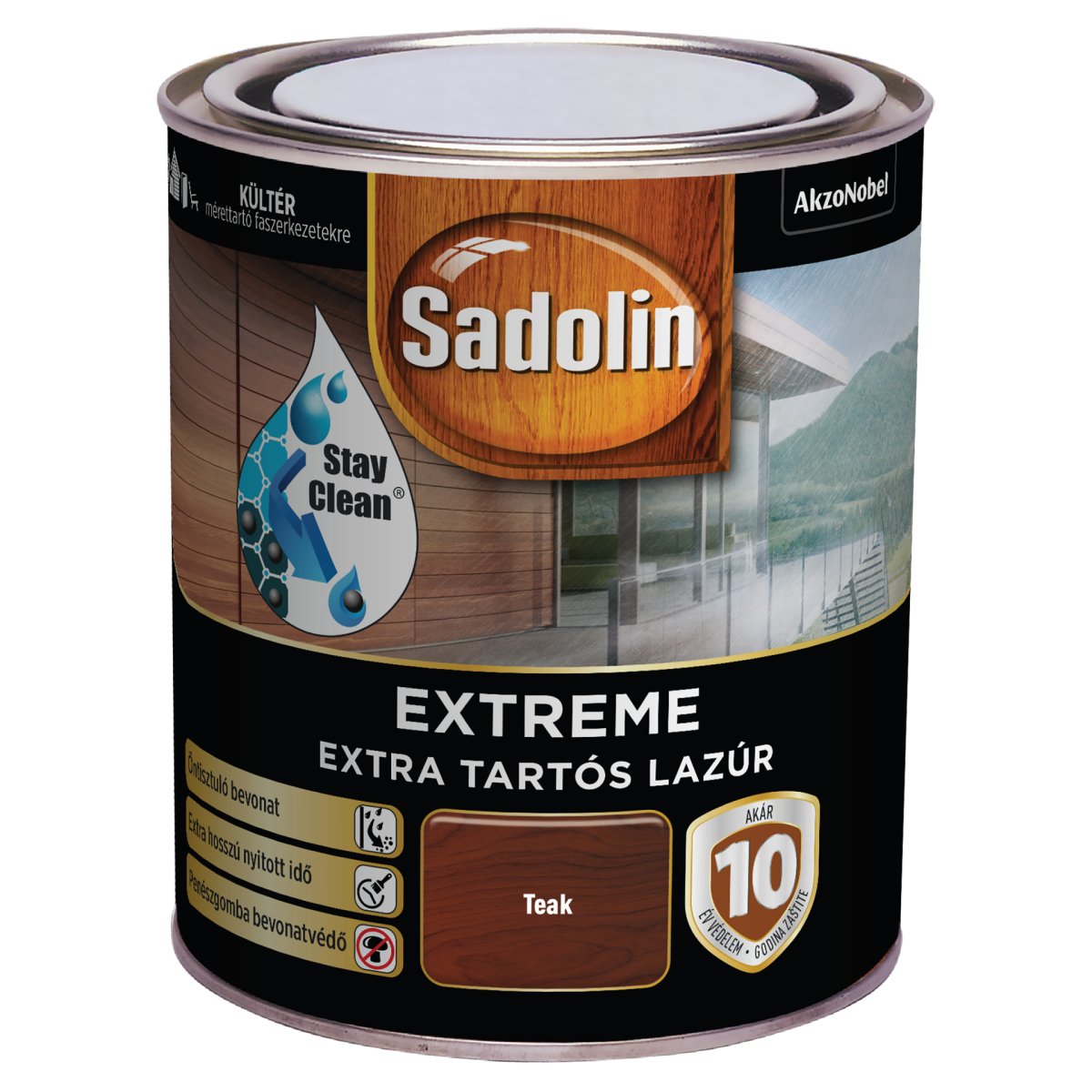Sadolin extreme 0,7l vizes teak vastaglazúr - Lazúr - Festék,