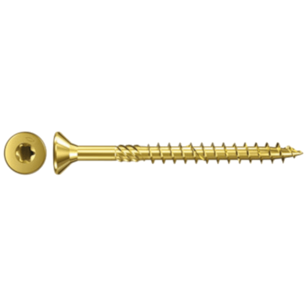 FISCHER SZERKEZETÉPÍTŐ CSAVAR 4,0X60MM SÜLLYESZTETT FEJŰ 200DB