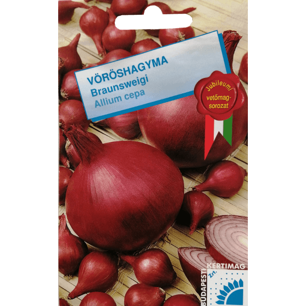 Kertimag vöröshagyma braunsweigi - Növénymag - Növény - Kert