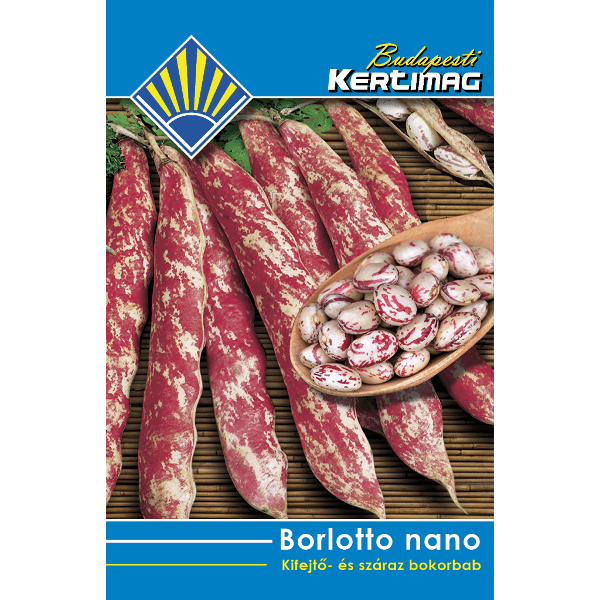 Kertimag bokorbab borlotto nano 50 g - Növénymag - Növény - Kert