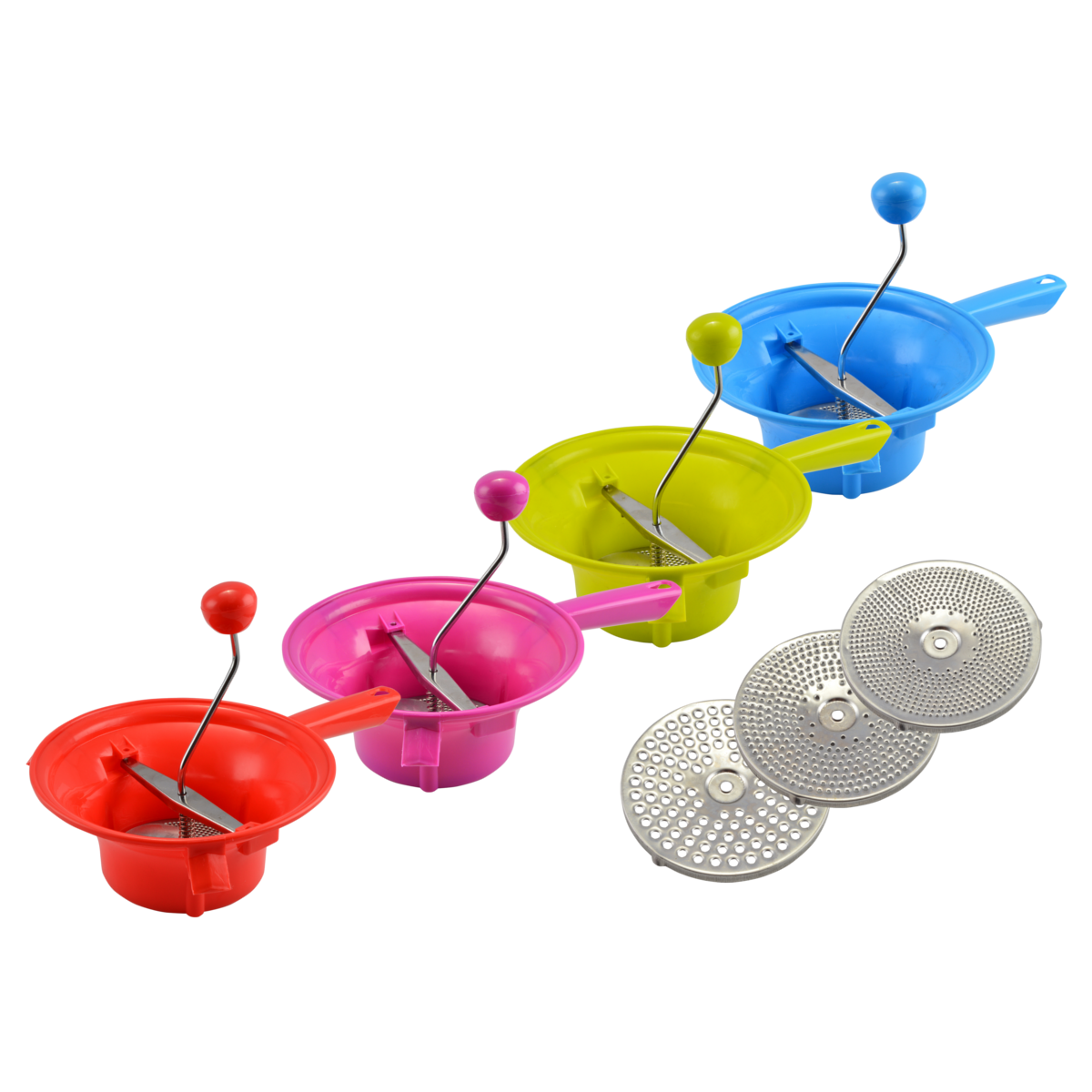 HAL-ÉS PARADICSOMPASZIROZÓ 3 BETÉTES, D22CM 15600 - Evőeszköz,