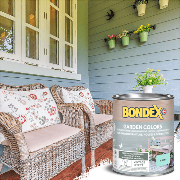 BONDEX GARDEN COLORS 0,75L HARANGVIRÁG - Vizes bázisú festék