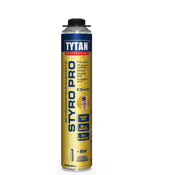 Tytan PRO+fessional styro PRO+ e 3d hőszigetelő ragasztóhab 750ml