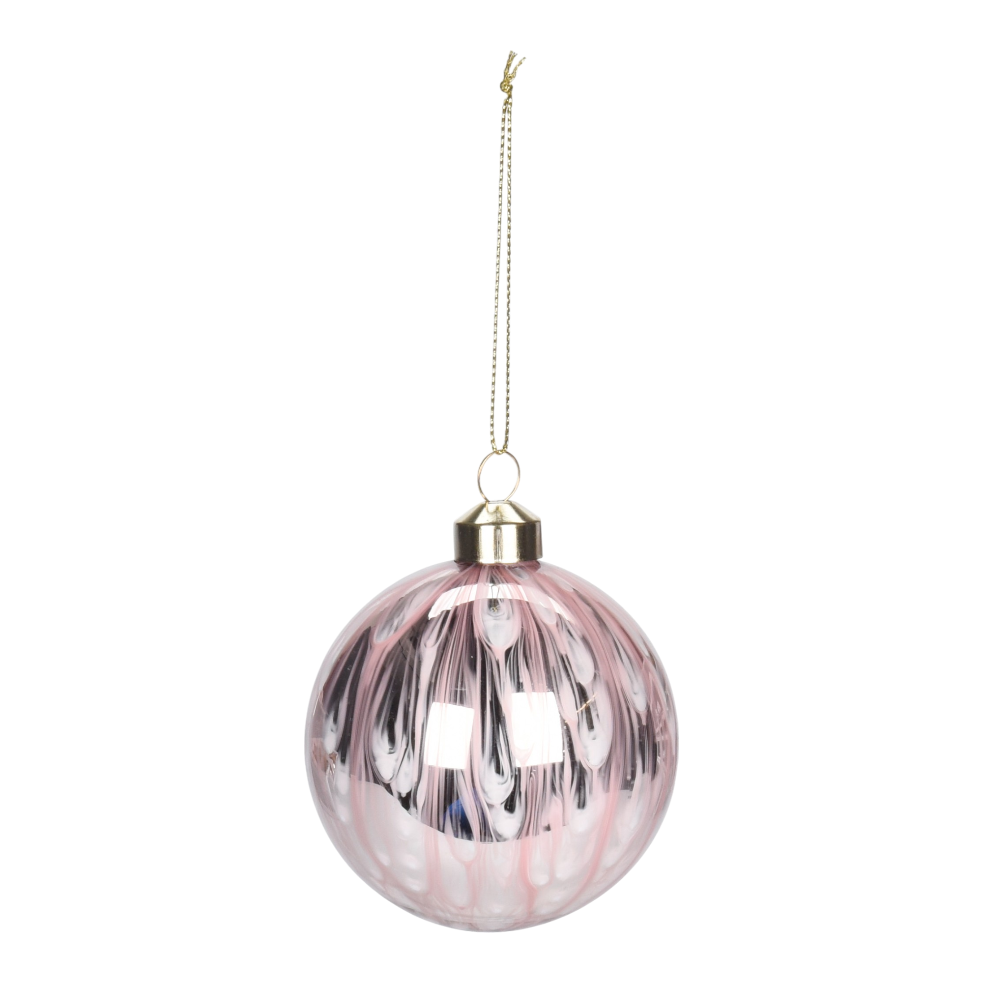 DEKOR GÖMB 8CM ÜVEG - Karácsonyi dekoráció - Karácsony