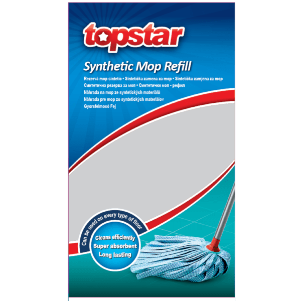 Topstar gyorsfelmosófej mop szintetikus - Takarító- és