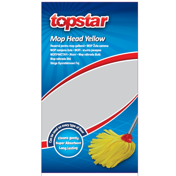 Topstar mop gyorsfelmosófej sárga - Takarító- és