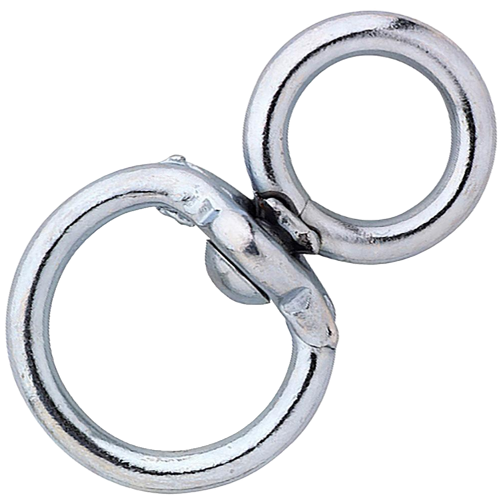 JKH SB LAPOSFORGÓ DUPLA HORG. D=7MM L=108MM - Lánc- és kötél