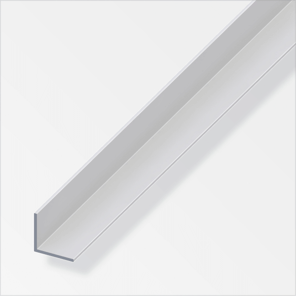 L-profil 20x20x1,5 mm 2m szimmetrikus alumínium ezüsteloxált