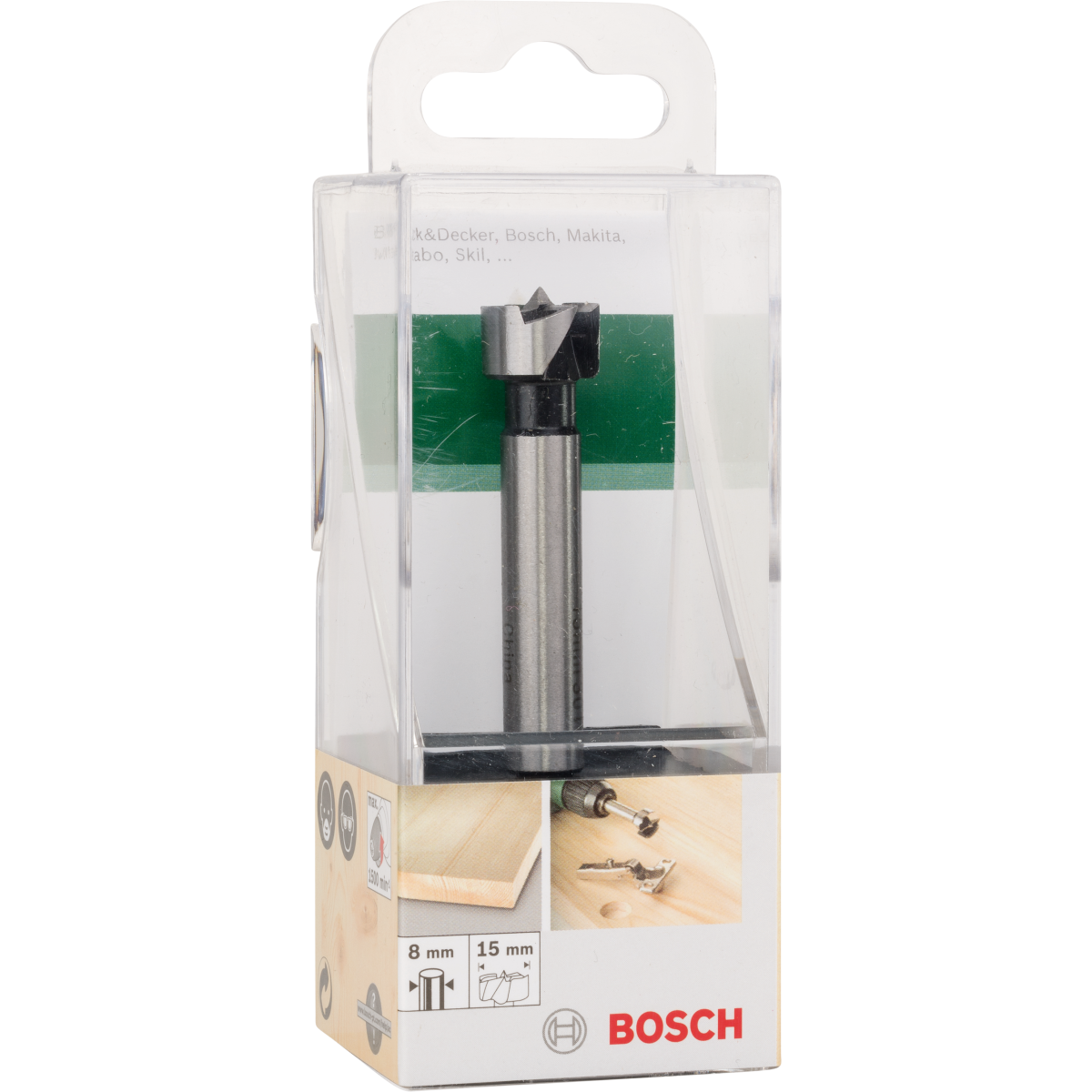 Forstner fúrószár 15 mm Bosch - Fúró, csavarozó, véső