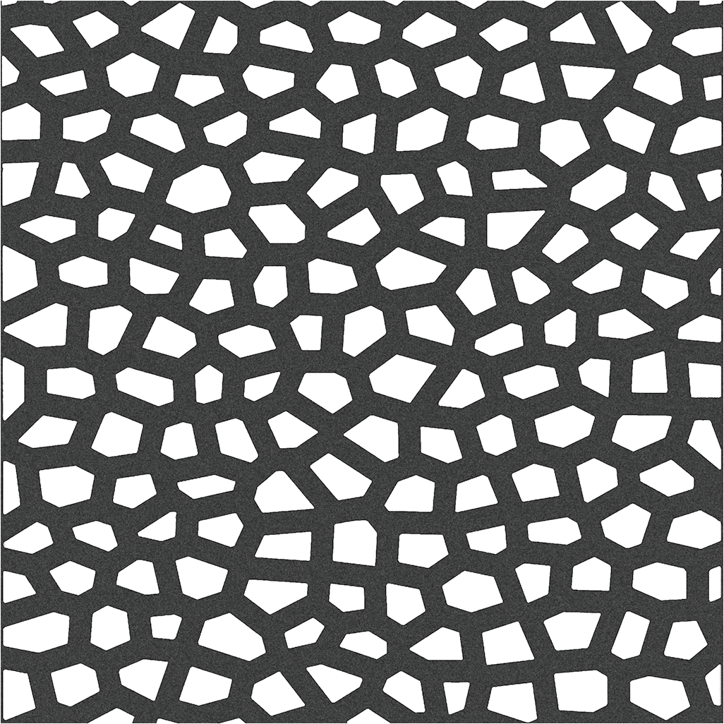 NORTENE MOSAIC DEKORATÍV PP PANEL 1X2M ANTRACIT - Kerítés, kapu,