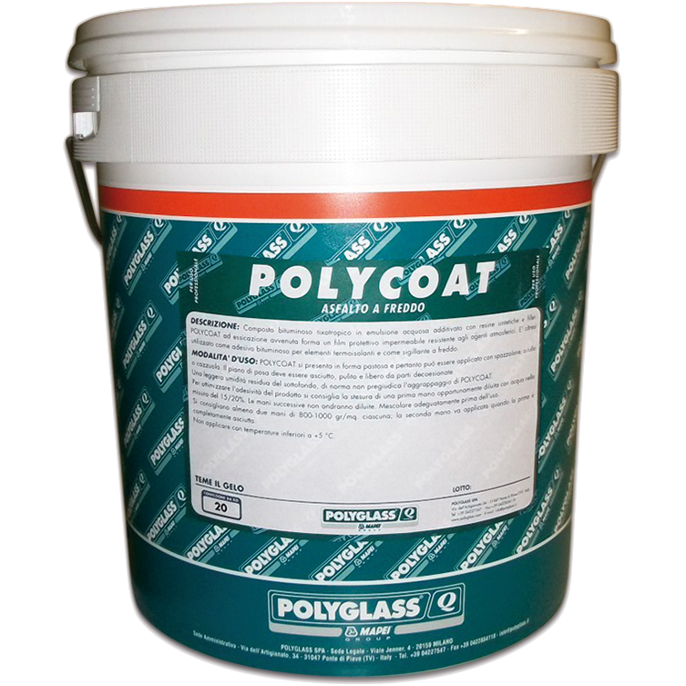 Polyglass polycoat kenhető bitumenes védőbevonat talajpára ellen