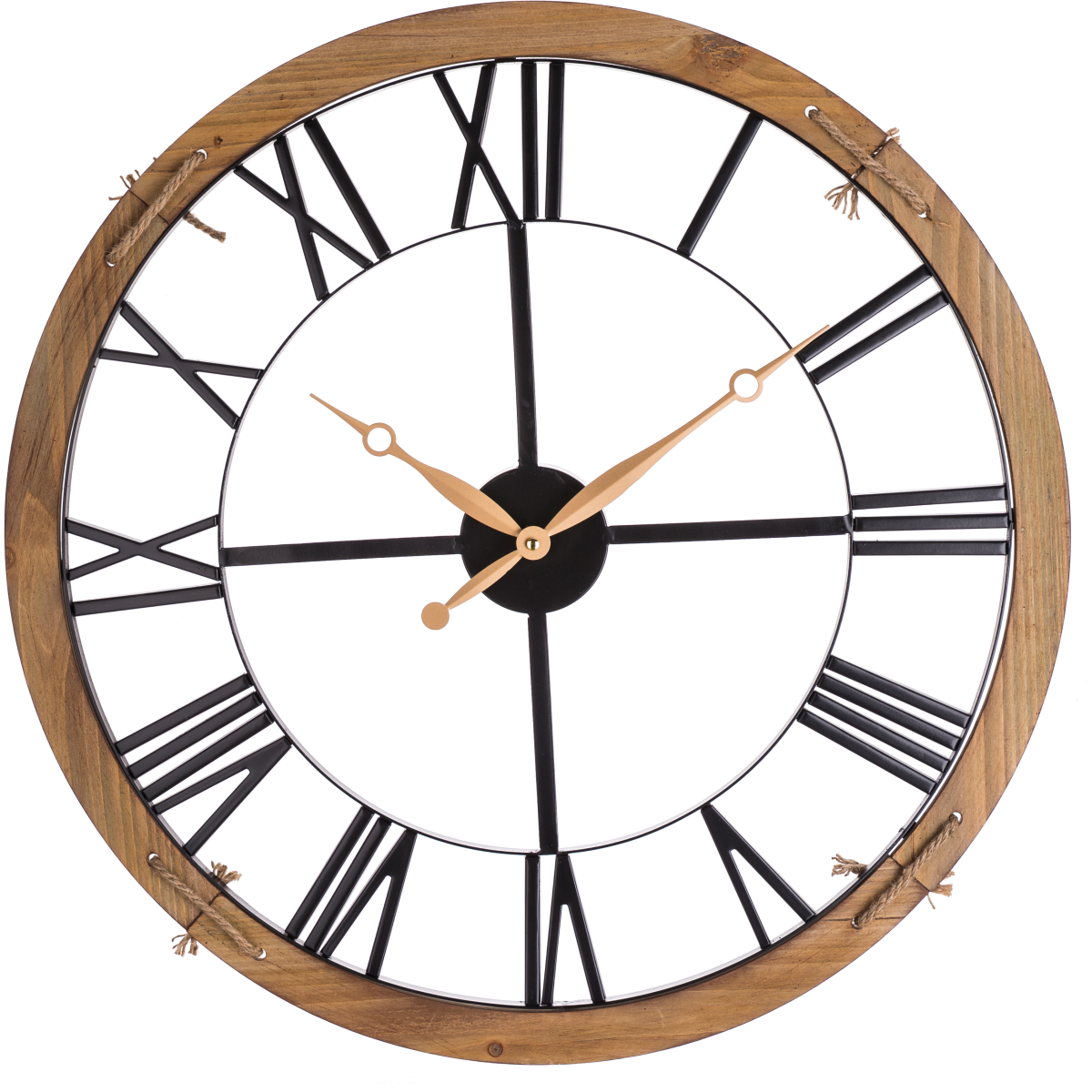 Home Decor fali óra gold rim 60 cm fa karimájú - Tábla,