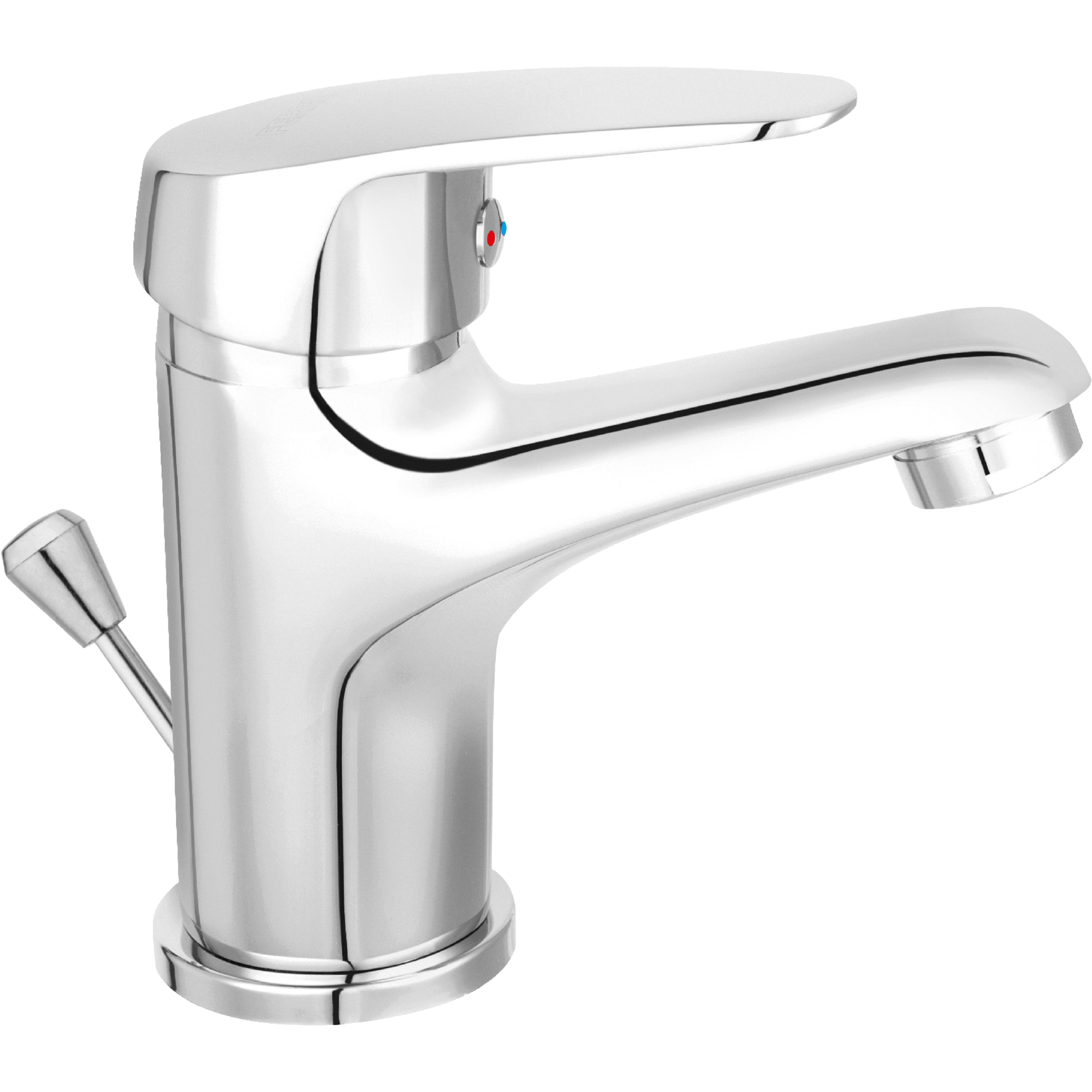 Ferro abba mosdó csaptelep automata leeresztővel - Mosdó csaptelep