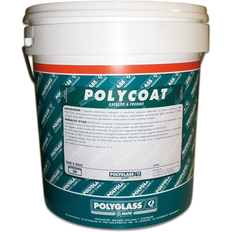 Polyglass polycoat kenhető bitumenes védőbevonat talajpára ellen