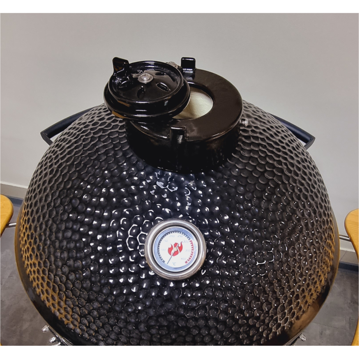 Landmann kerámia grill kamado+deflektor lap 49,5cm átmérő 15kw