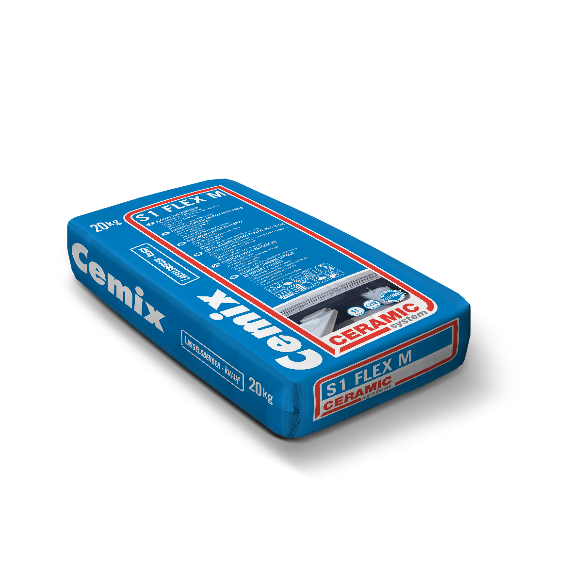 CEMIX s1 flex m ragasztó 20kg c2tes1