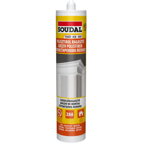 Soudal polisztirol ragasztó 500g - Ragasztószalag, ragasztó
