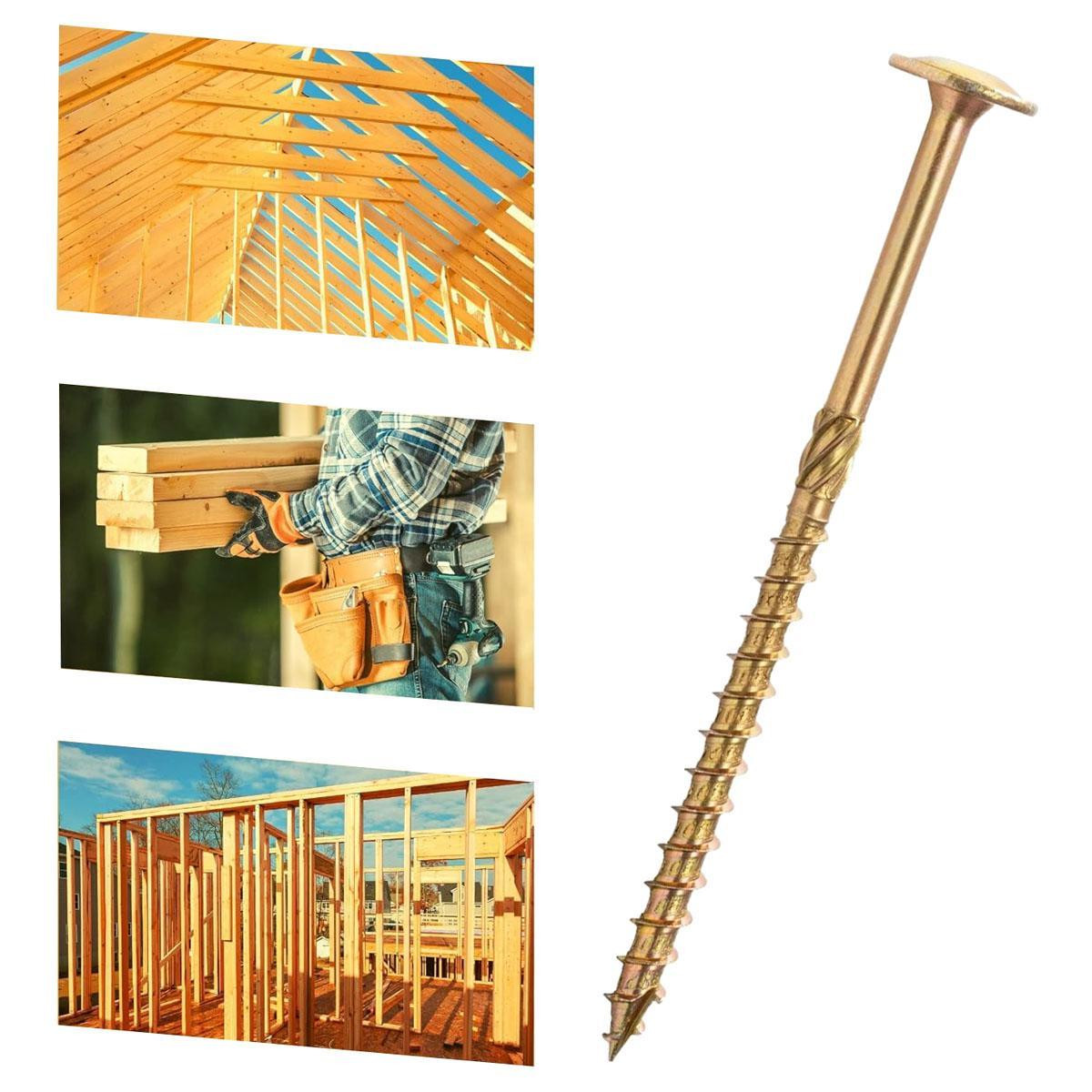 JKH szerkezetépítő csavar önmetsző 6x100mm torx 100db/csm
