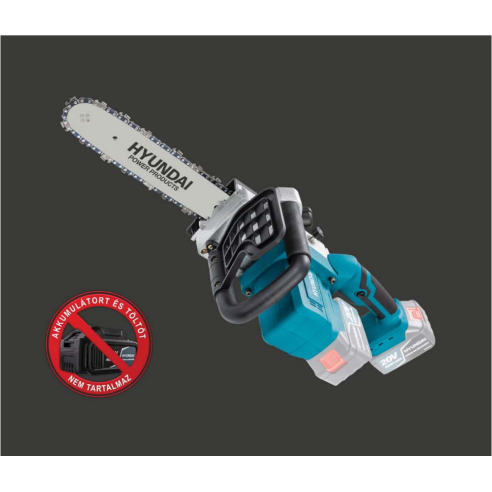 Hyundai akkumulátoros láncfűrész hyd-7300-40v akku nélkül