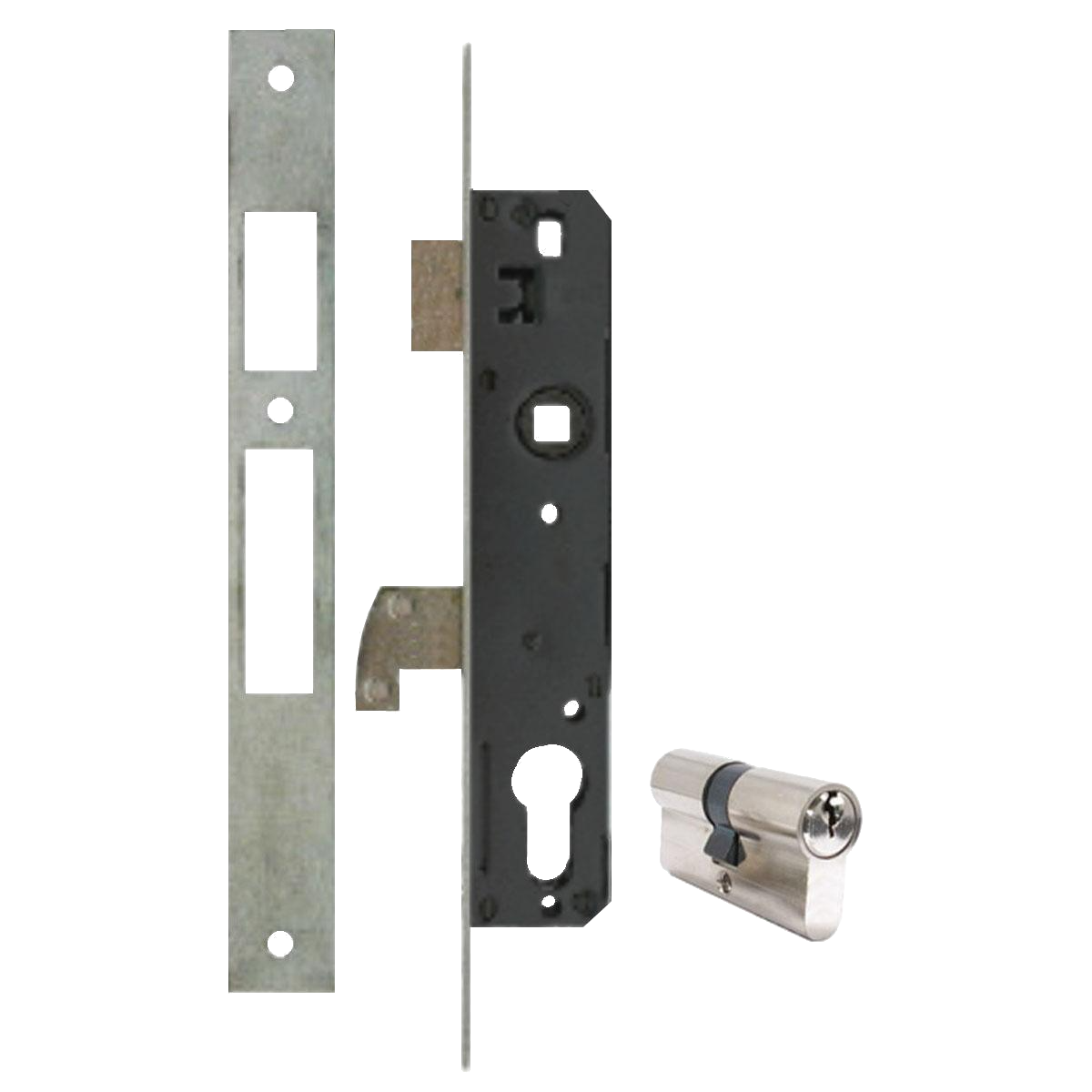 Portálzár 23mm 40x40 kampós - Zár, zárszerkezet - Csavar, Zár,