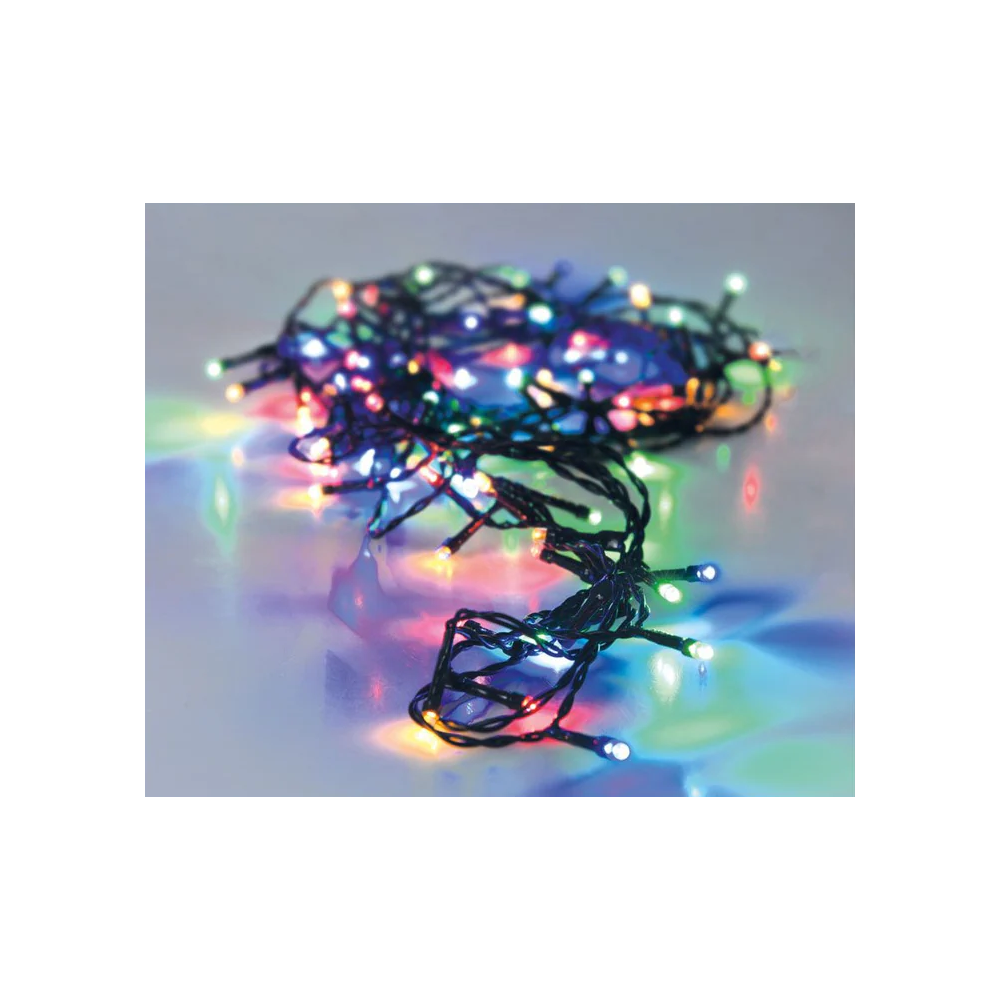 Fényfüzér kültéri 192 led multi 8 funkció - Karácsonyi