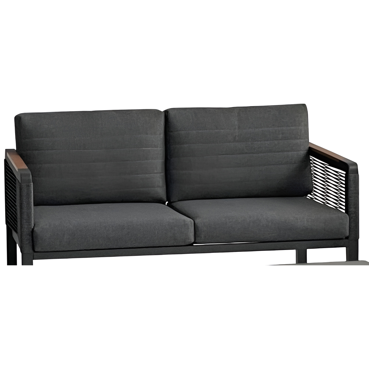 4 személyes alumínium vázú kerti bútorszett - Fém kerti bútor