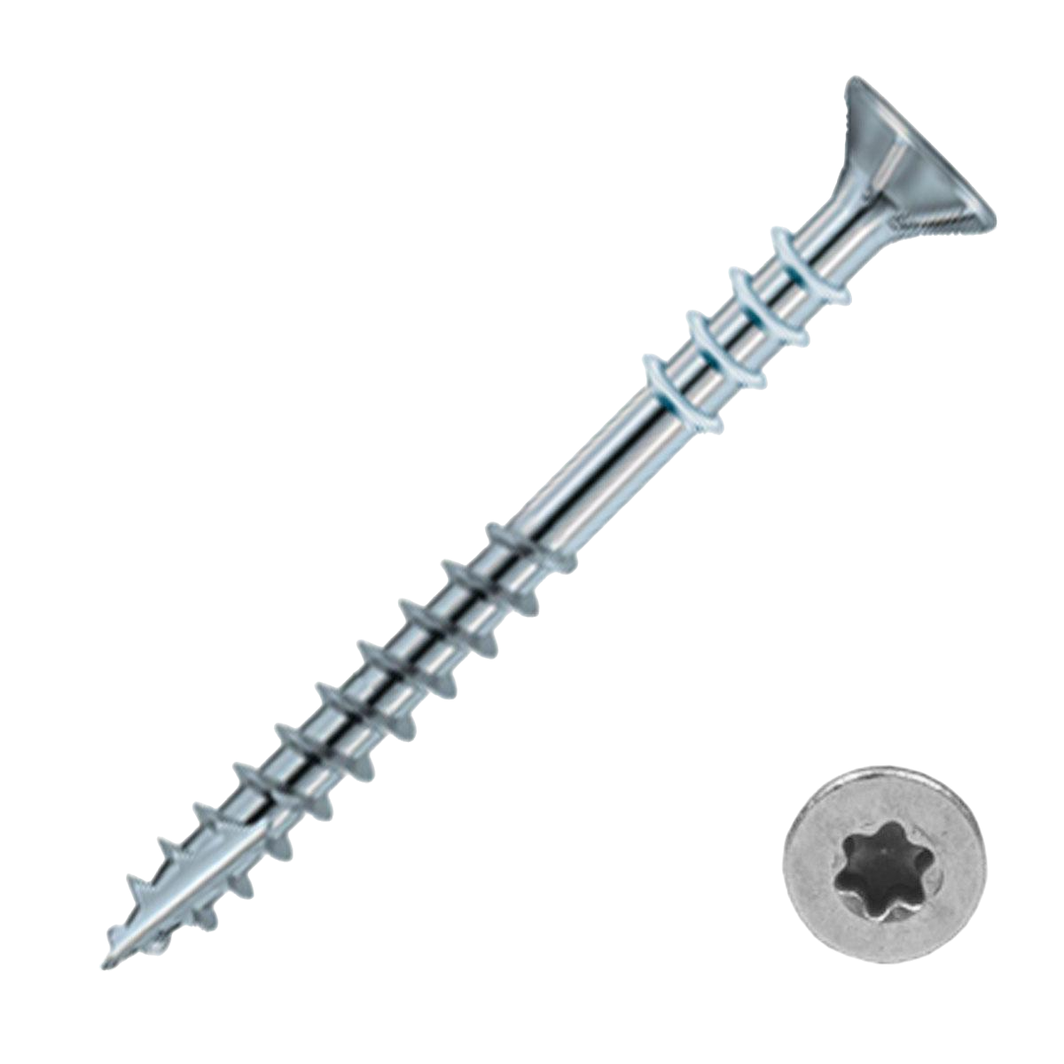 Sb szintező csavar süllyesztett fejű torx 6x90mm - Csavar
