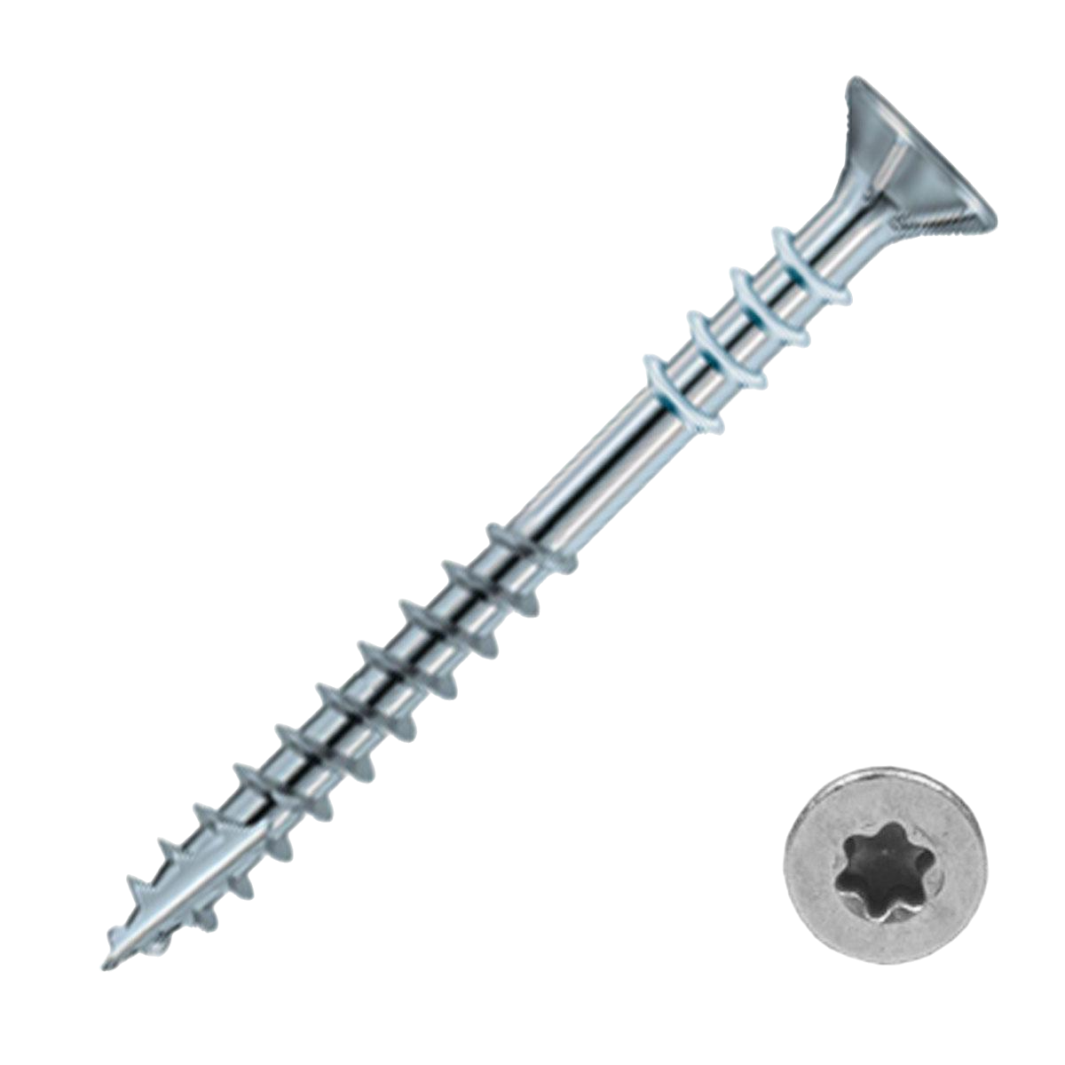 Sb szintező csavar süllyesztett fejű torx 6x90mm - Csavar