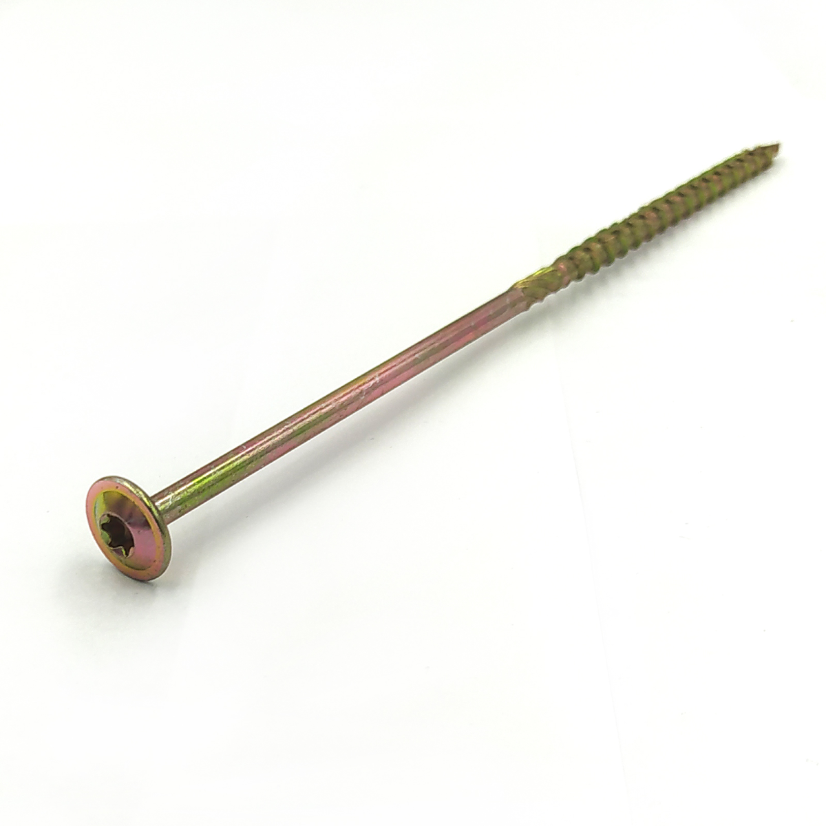 Szerkezetépítő csavar 5x40mm tf torx sárga horganyzott 10 db/csm