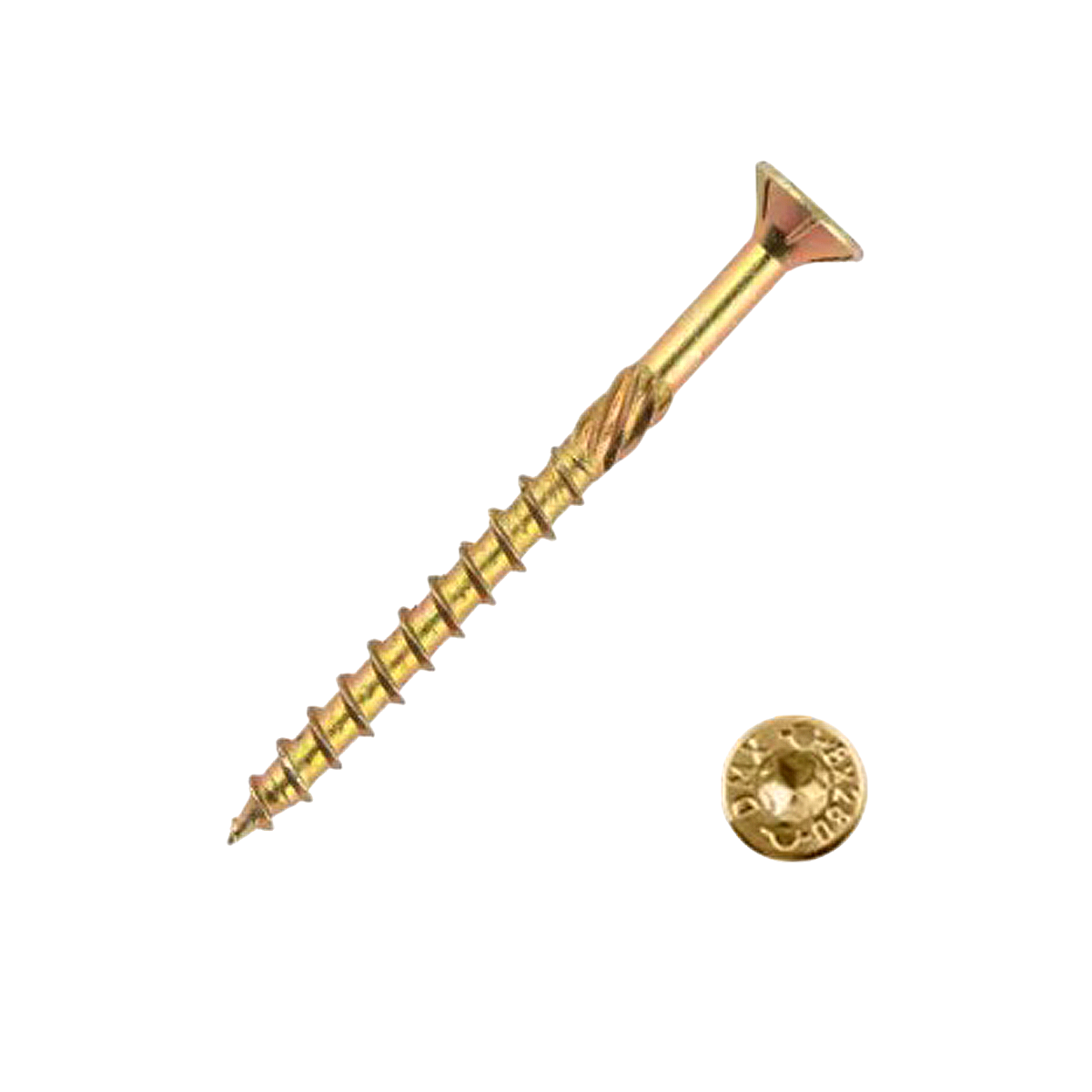 SZERKEZETÉPÍTŐ CSAVAR 3,5X50MM SF TORX SÁRGA HORGANYZOTT 20
